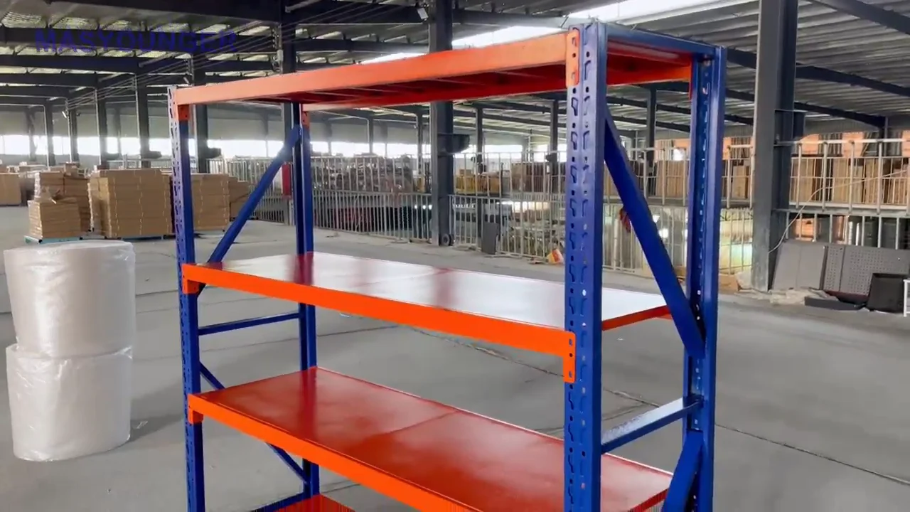 Factory Racking System Metal Boltless Warehouse Light Duty For Sale ...