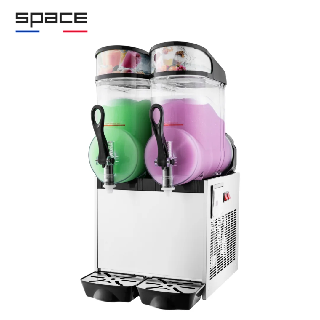SPACE Double Barrel Twin Tank 12 L Automatic Slush Machine