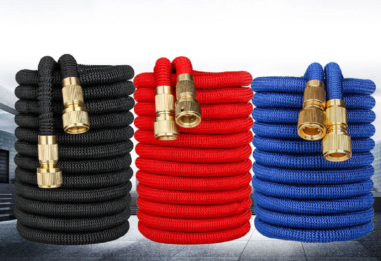 Heavy Duty Expanding Garden Hoses - Flexible & Durable