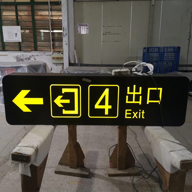 Custom Architectural Led Advertising Light Box Sinage Double Sided ...