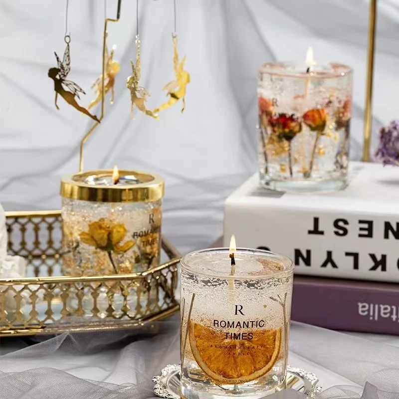 Luxury Design Multi Fragrance Natural Dried Flower Soy Wax Scented ...