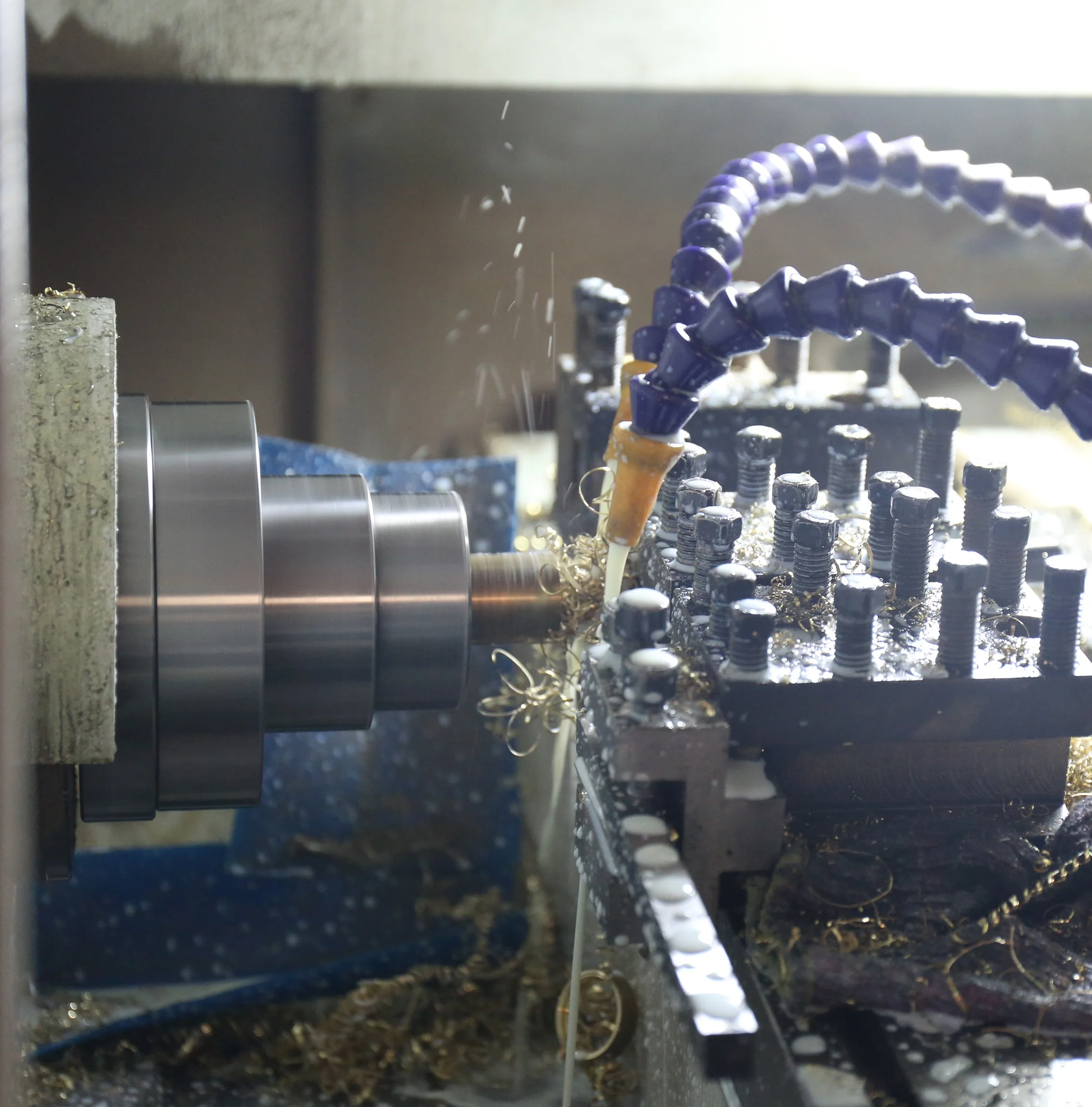 Water Meter-yoke Settings And Brass Montage Horizontal Brasscorps Cut ...