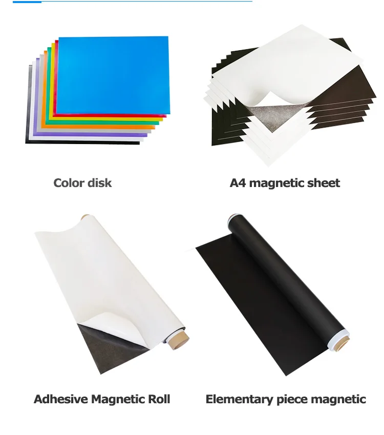 A4 Magnetic Industrial Rubber Isotropic Or Anisotropic Uv Sgs Soft ...