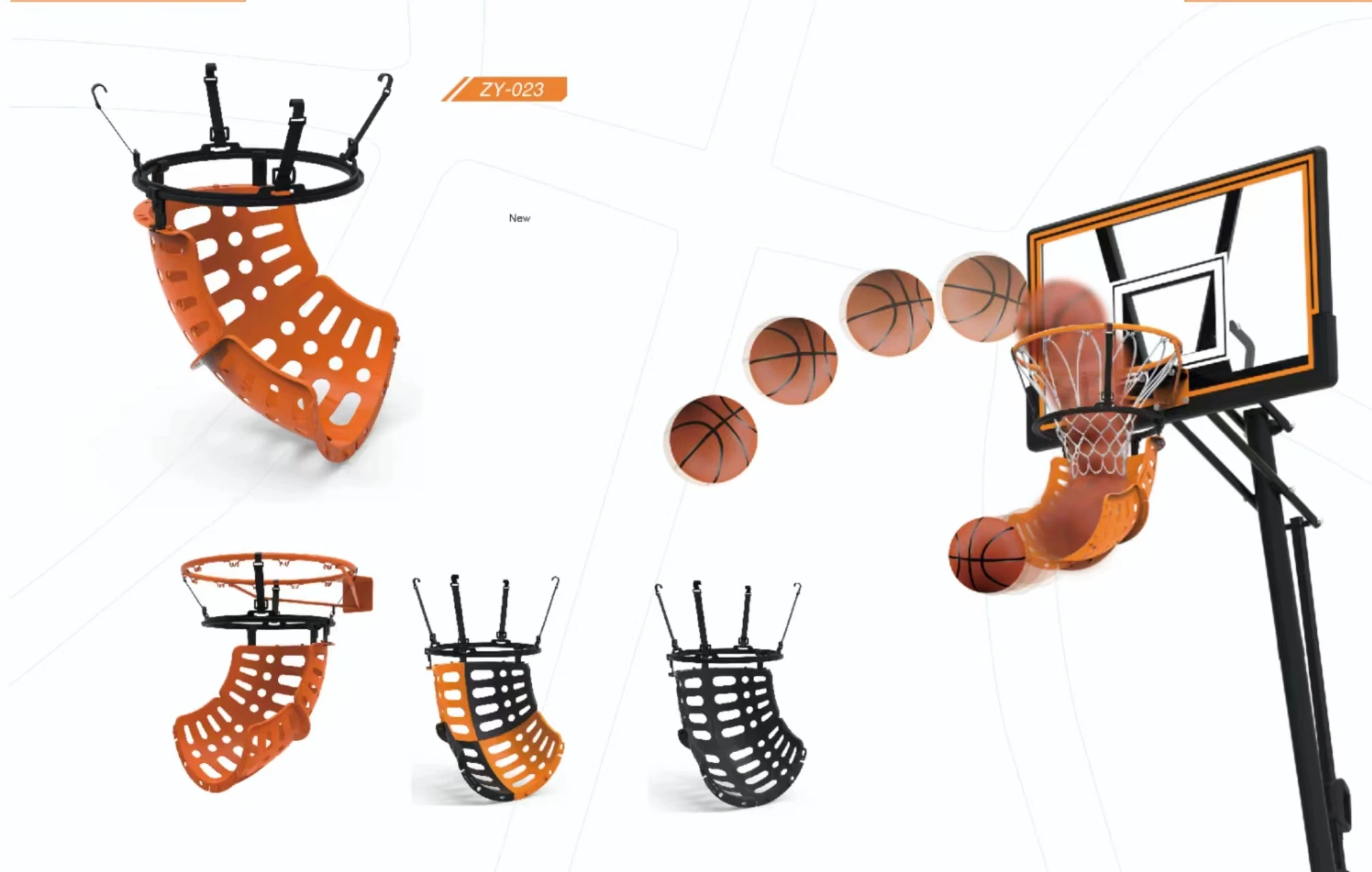 Ball Return System - Efficient Basketball Training Equipment
