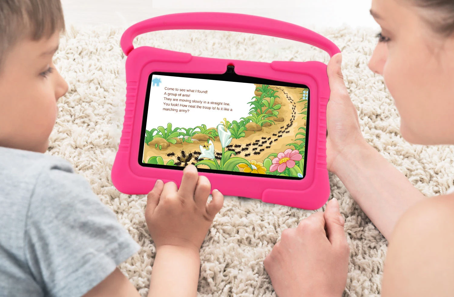 Best Gift For Kids Android Tablets 1gb 16gb Android 10.0 Educational ...
