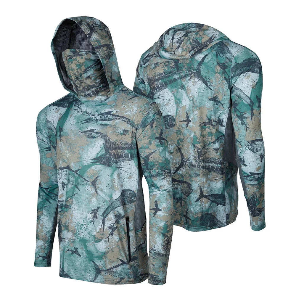 Custom Quick-drying Breathable Upf 50+ Fishing Shirt Long-sleeved ...