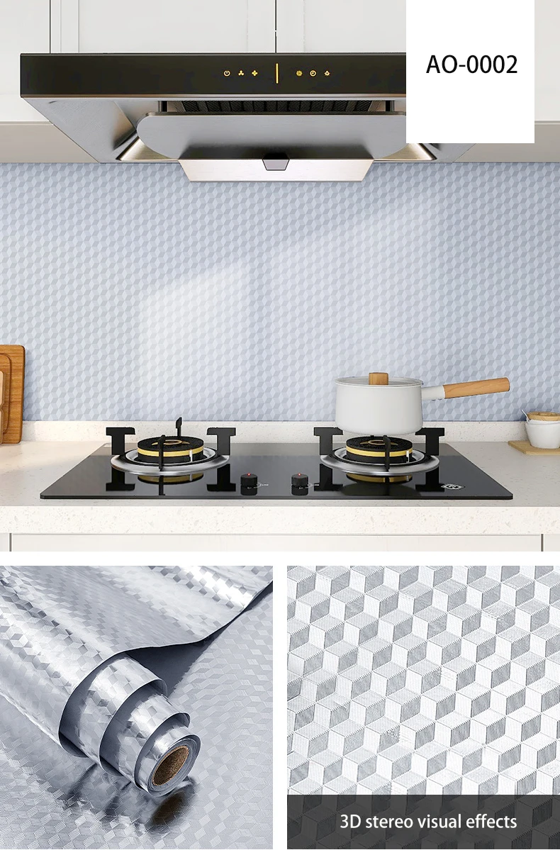 Kitchen Backsplash Wallpaper Stickers - Durable & Stylish
