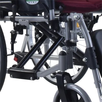 Customized High Back Manual Wheelchair With Toggle Brakes With Nursing ...