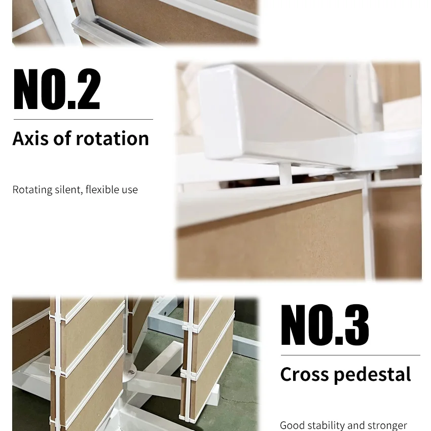 Small Sample 360 Degree Rotating Vertical Tile Sample Artificial Stone ...
