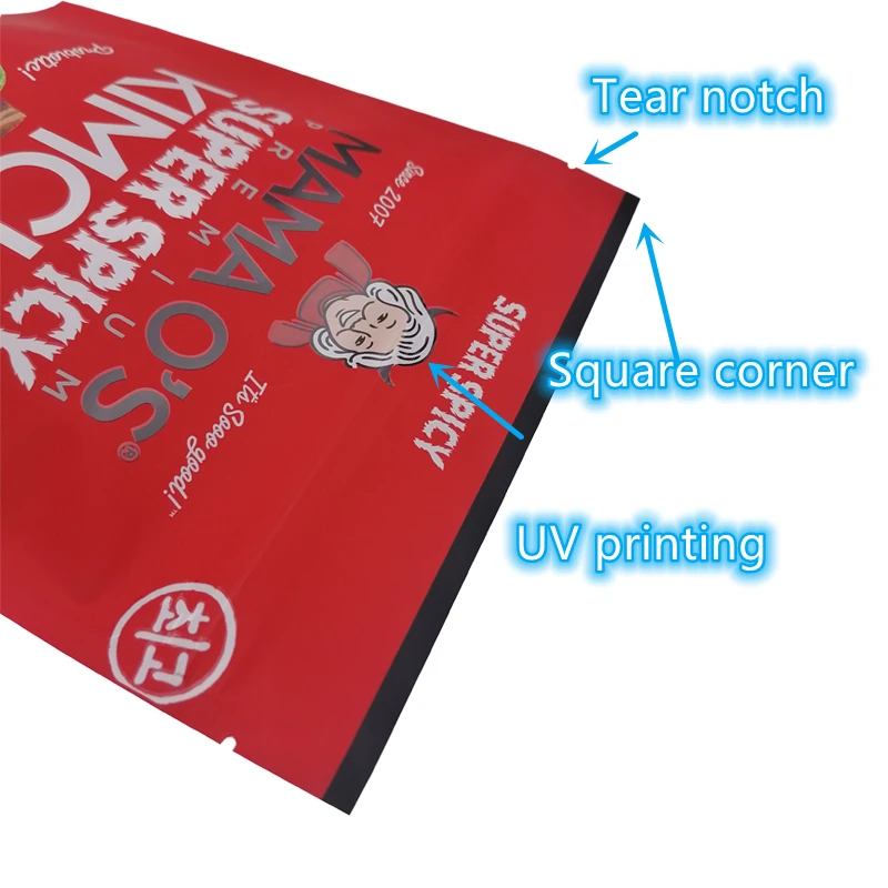 Kimchi Bag Custom Printing Resealable Food Grade Plastic Korean Salted ...