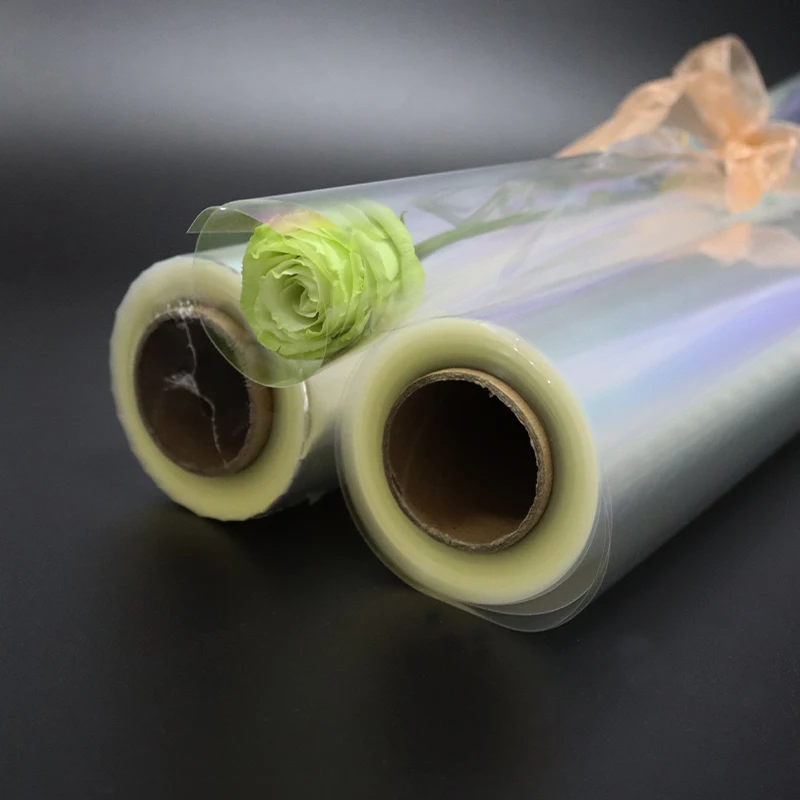 Factory Custom Sizes Transparent Thicker Cellophane Roll for Gift ...