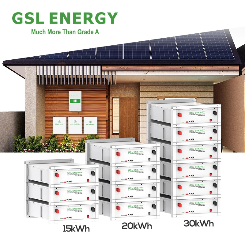 Gsl Energy 5kw 10kw 20kw 50kw Energy Storage System Ess Lifepo4 Battery Pack Energy Home Storage ...