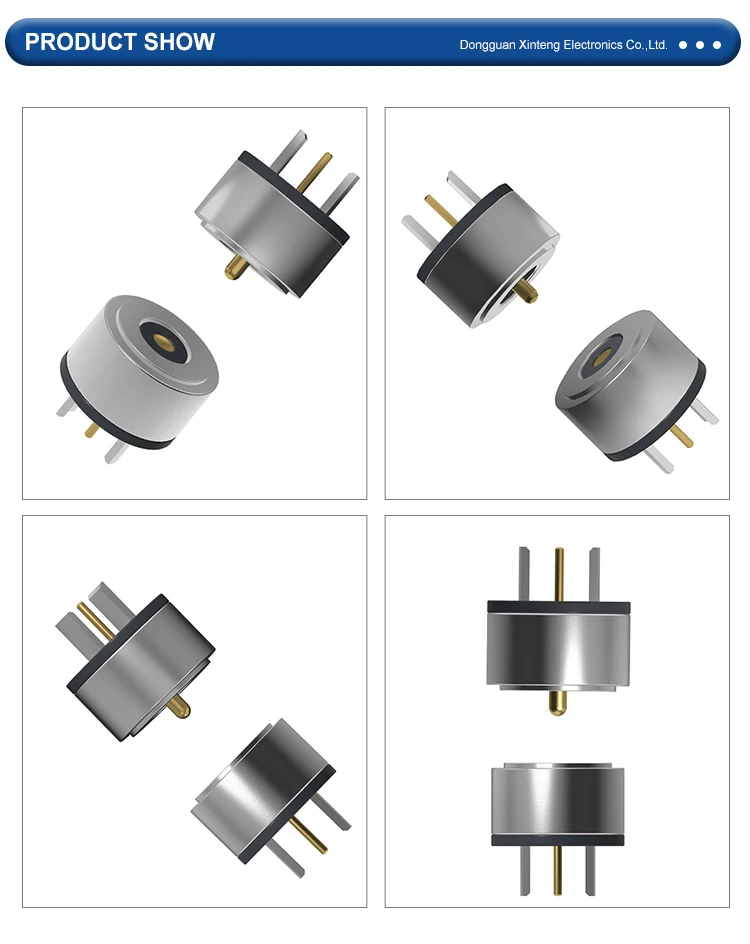 8mm Pogopin Male Female Magnetic Connector 2a Spring-loaded Pogo Pin ...