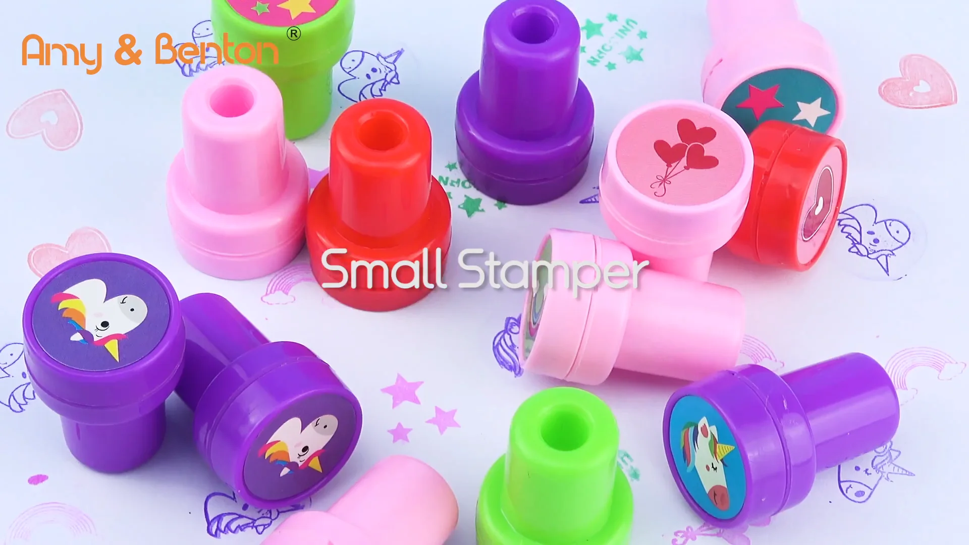 Assorted Stamps For Kids Self-ink Stamps For Party Stuffers Favor ...