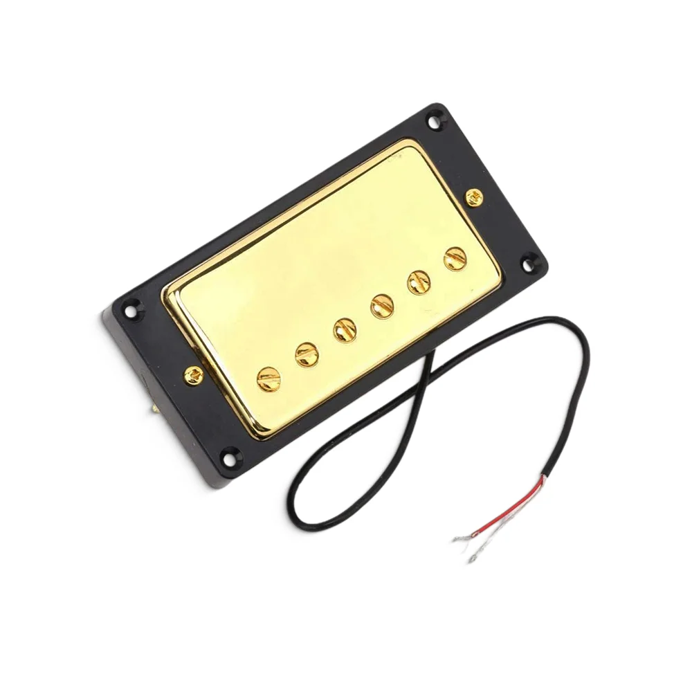 Alnico 5 Paf Humbucker Lp Guitar Pickup With Golden Covers And Nickel ...