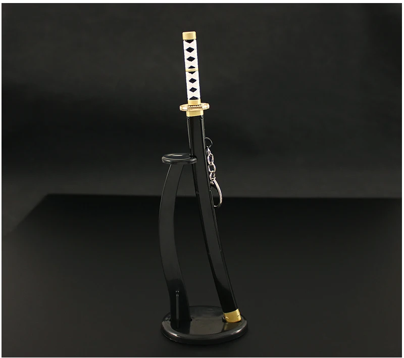 26cm Metal Katana Sword One Piece Mini Zoro Sword Yama Arashi Death ...
