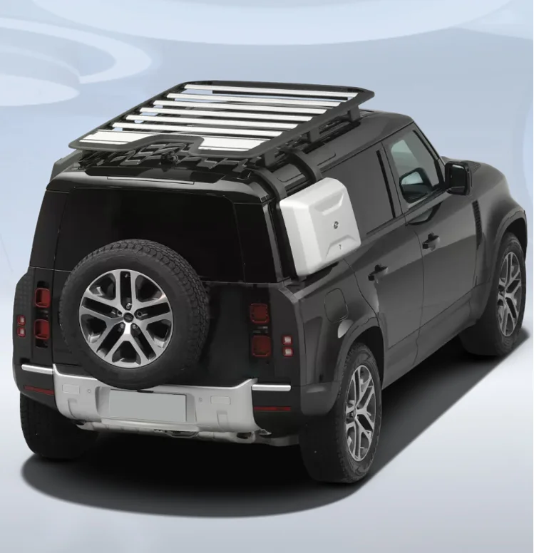 Land Rover Defender Chrome Roof Rack - Durable & Waterproof