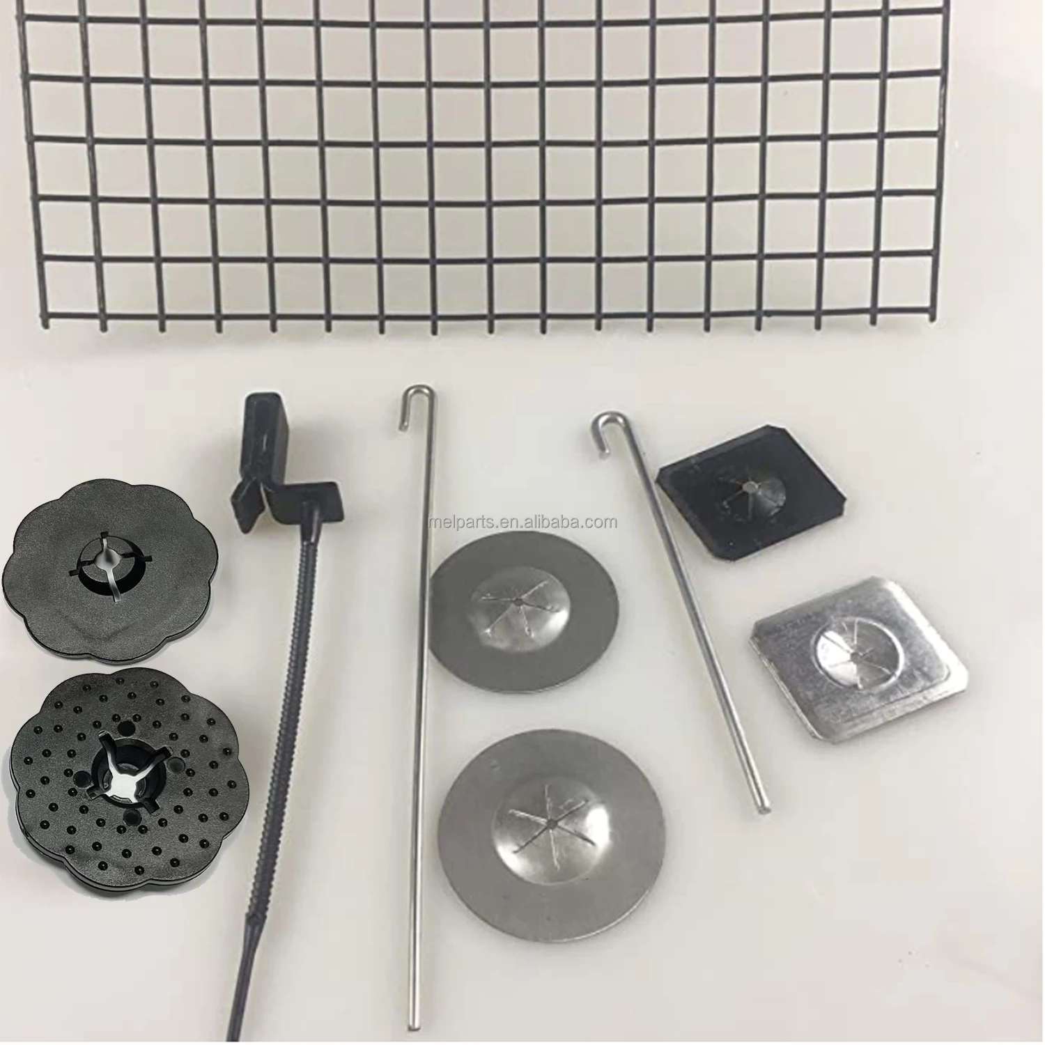 Nylon Wire Bird Mesh Fastener Clip Mount Fastener Black Solar Panel ...