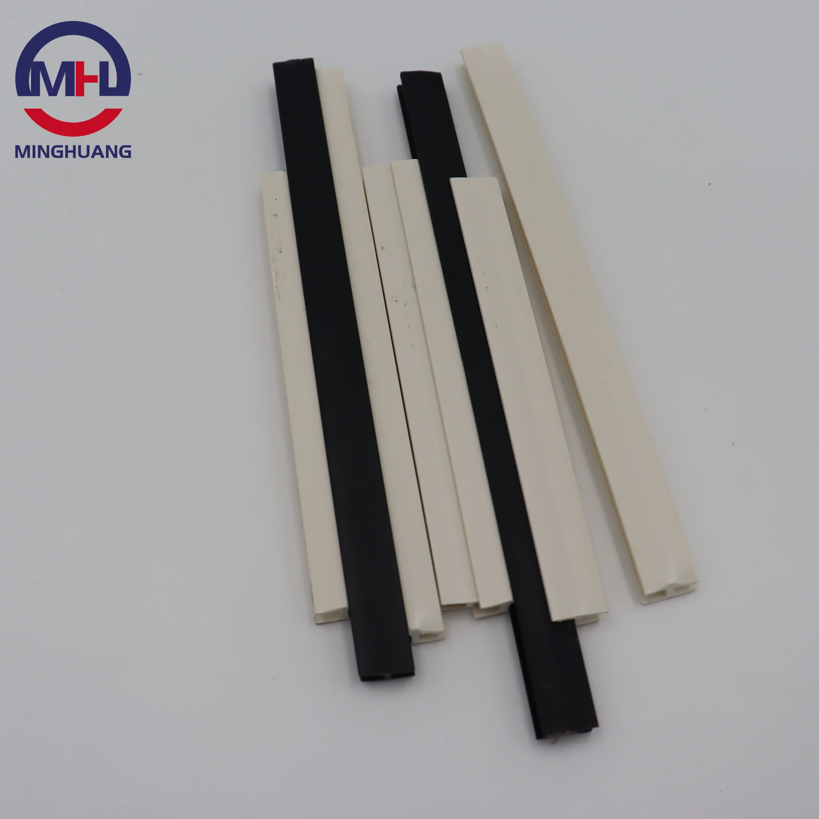 Customized H Shape Channel Plastic Extruded Profile Pvc Profiles - Buy ...