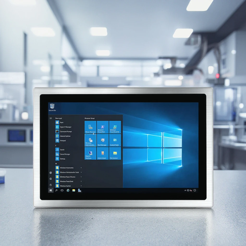 Vesa Mount Embedded Ip65 Waterproof Capacitive Touch Screen All In One ...