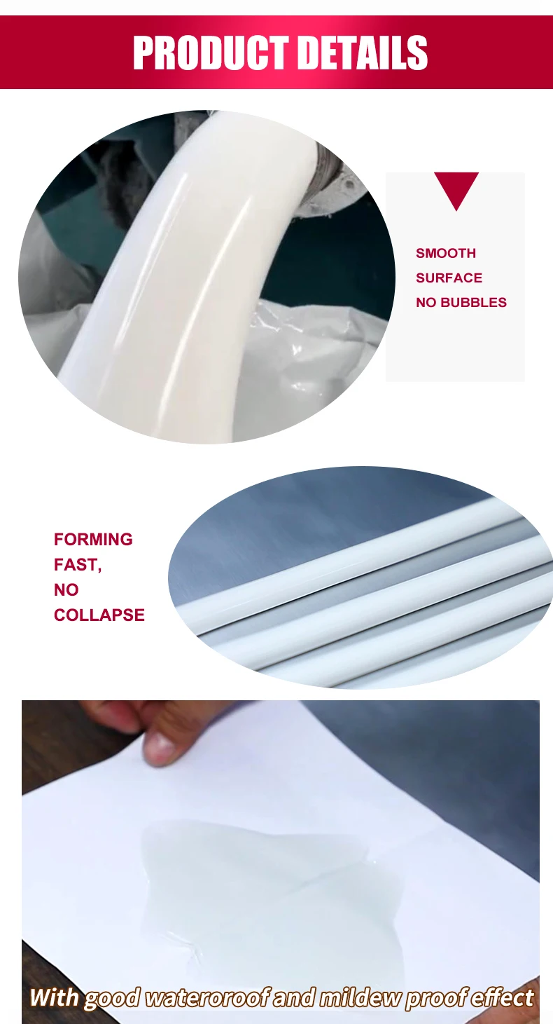 High Quality Acetic Silicone Waterproof Sealant Quick Drying RTV Glass ...