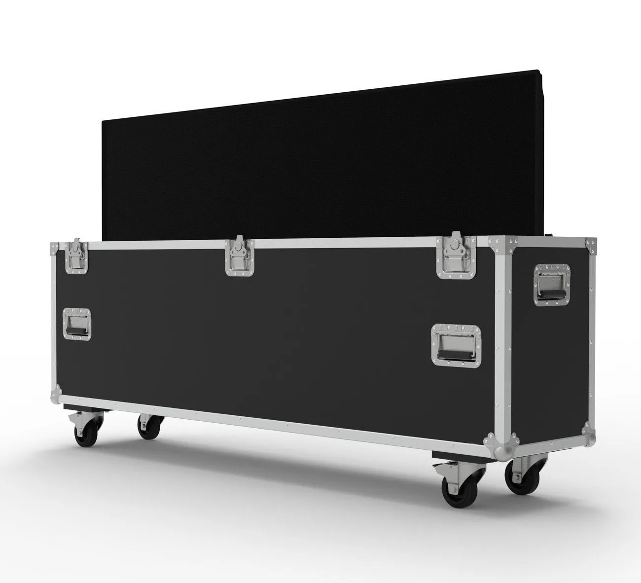 85" Twin Smart Signage Flight Case - Buy 80 Inch Custom Screen Flight ...