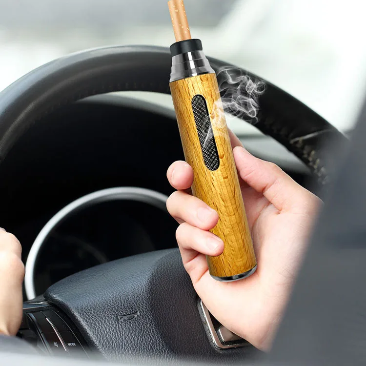 Suport tigara tip scrumiera portabila ideala pentru fumatul in masina ...