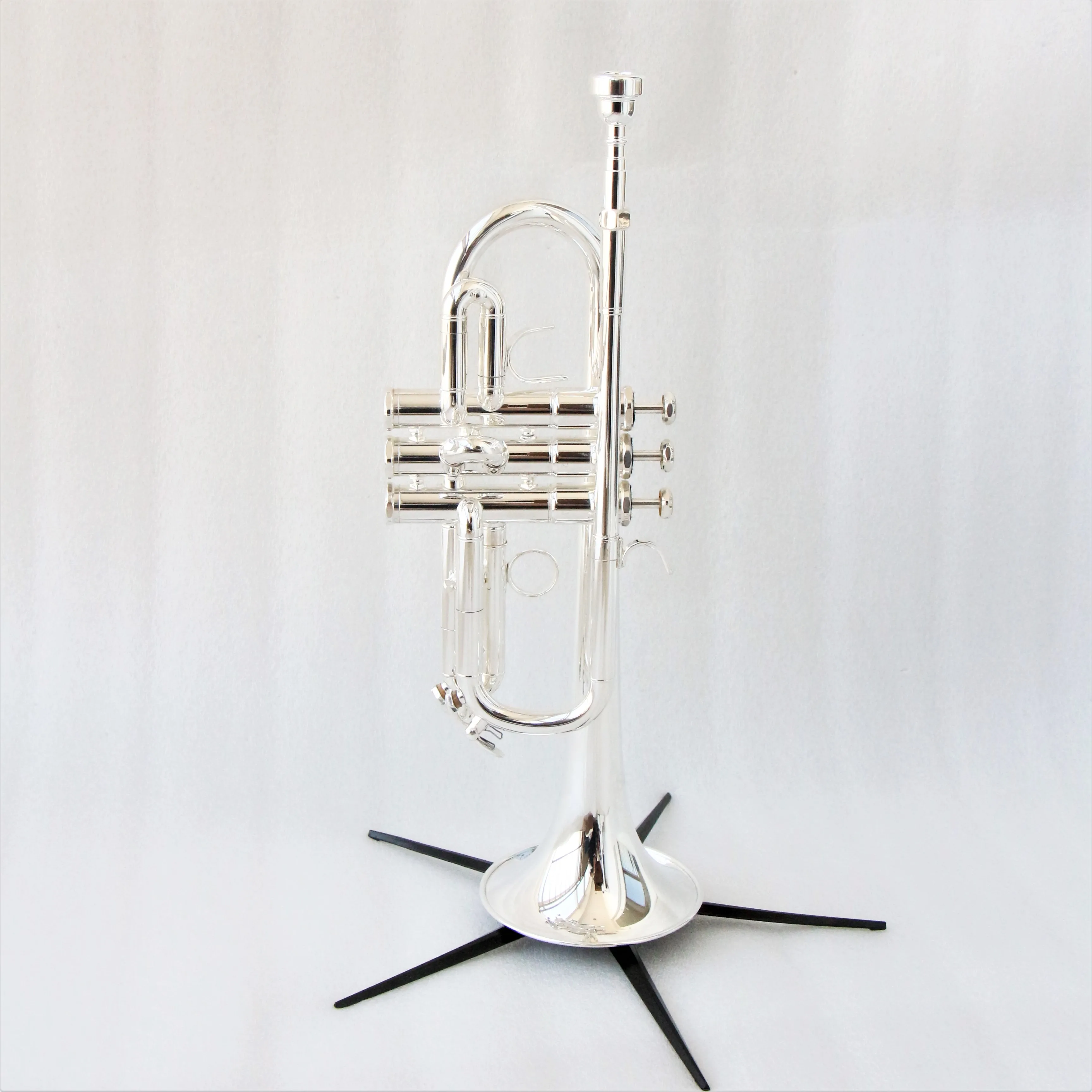 Eb Trumpet/d Trumpet High End Eb/d Silver Plated Trumpet - Buy Trumpet ...
