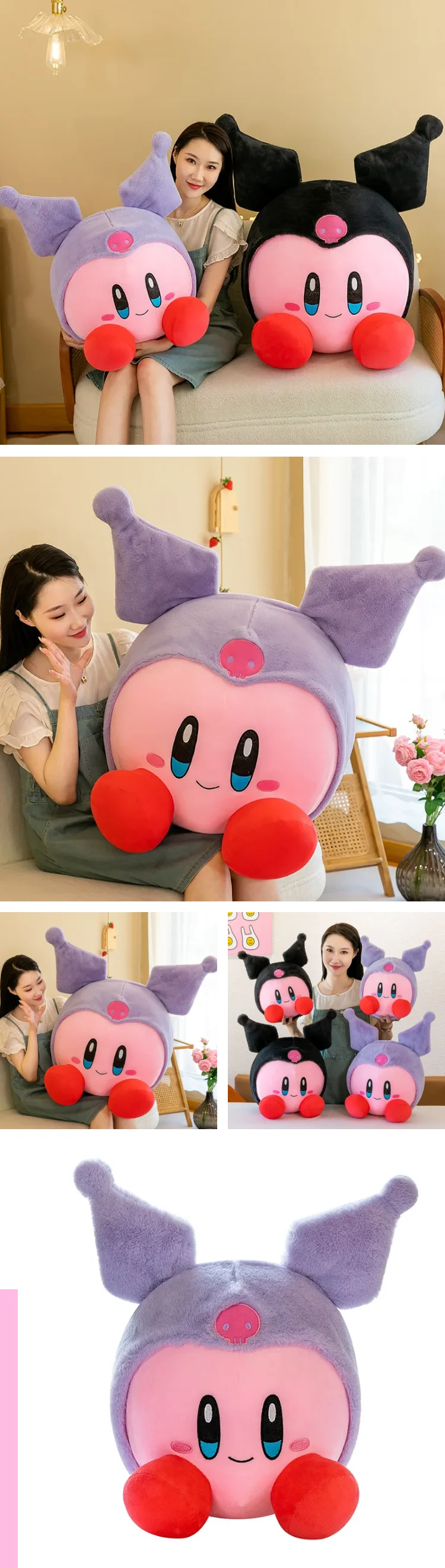 Ambr 2024 Wholesale Kawaii Stitch Plush Doll Toys Cute Blue Pink ...