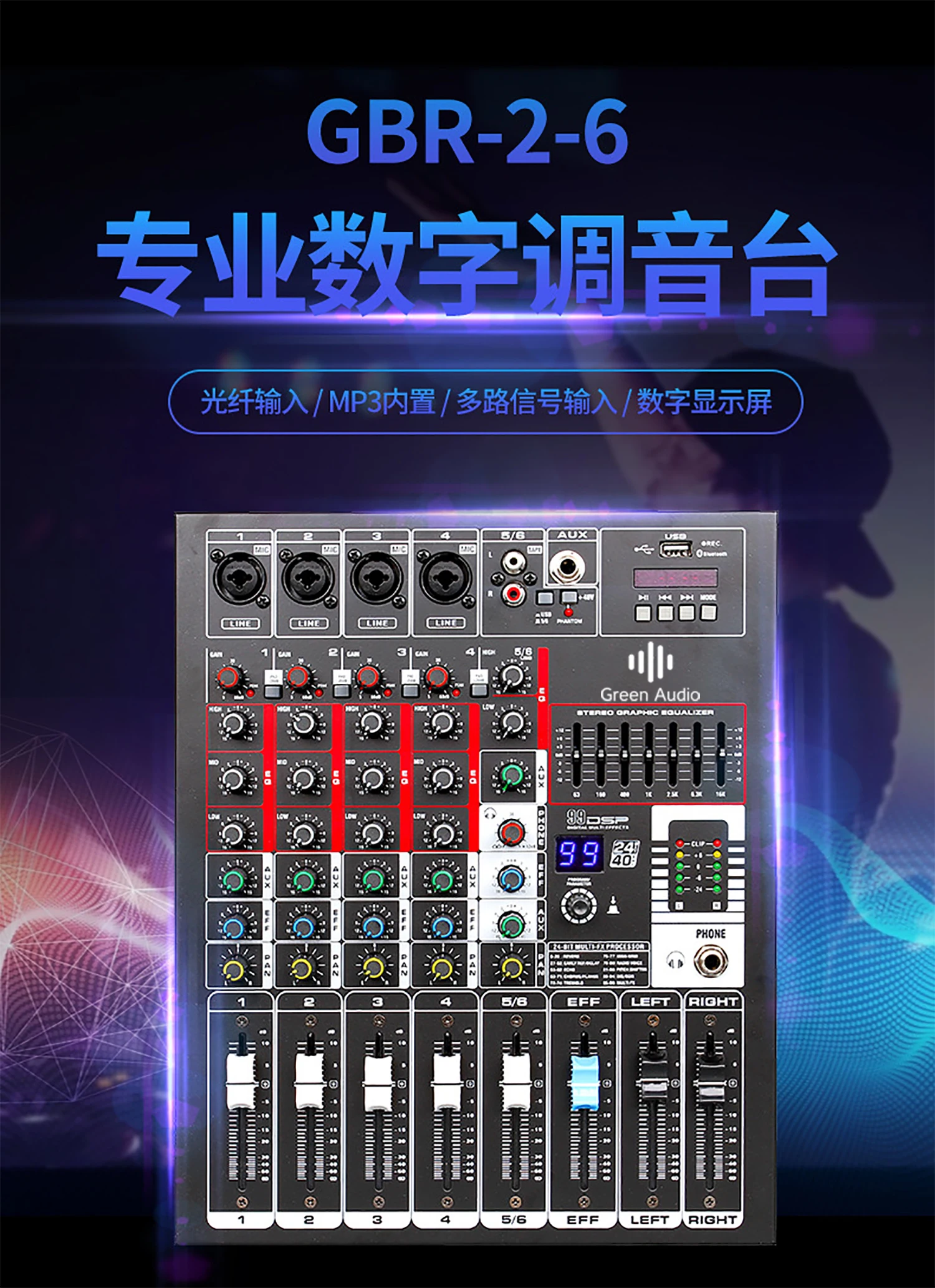 Professional Audio Set - Condenser Microphone Studio Recording