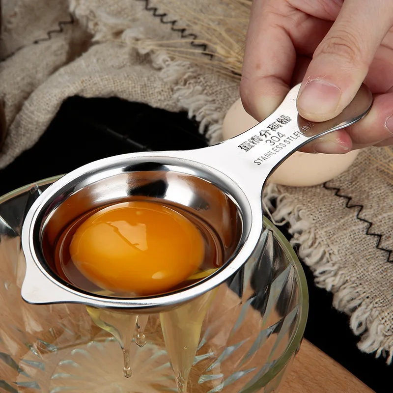 Kitchen Accessories Separating Funnel Spoon Egg Divider Tool Eggs Yolk ...
