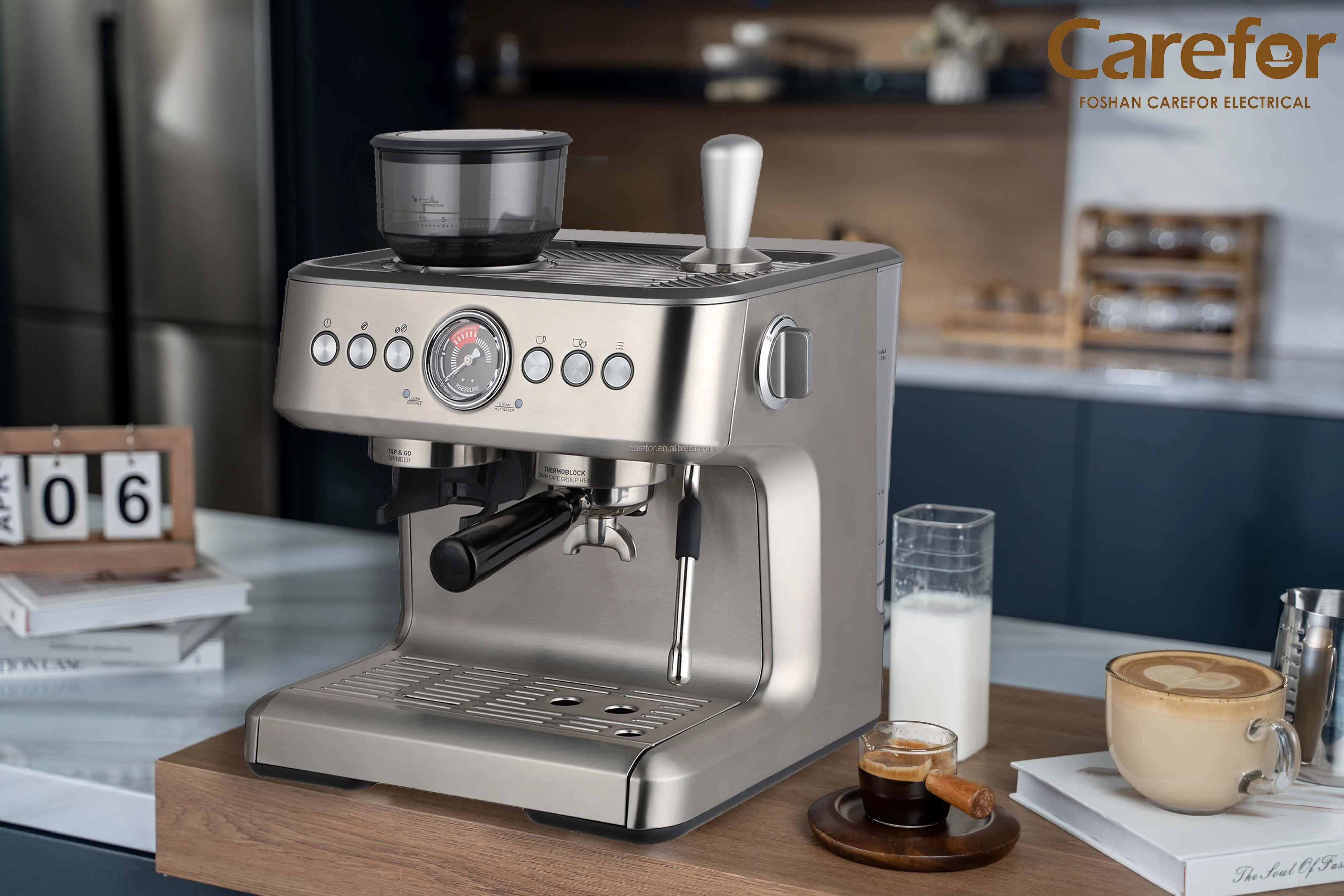 Quality Touch Screen 20 Bar Espresso Coffee Maker Machine Automatic ...