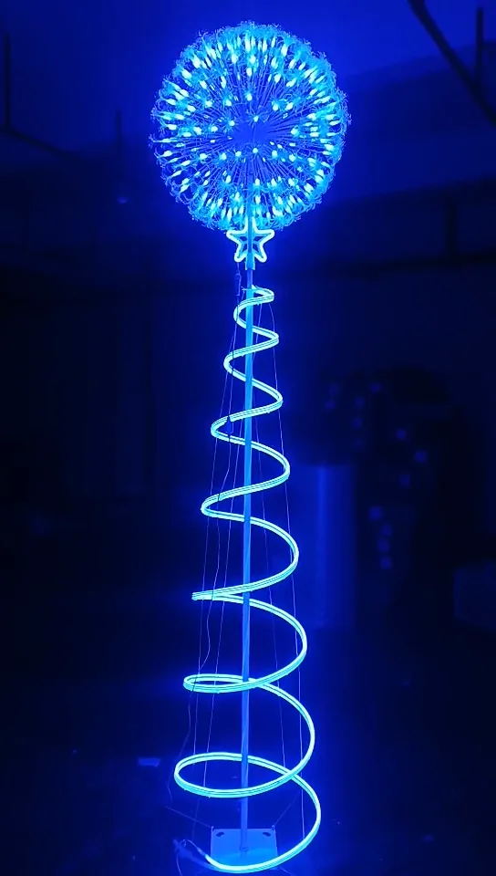 Pohon Natal Lampu Neon Spiral Desain Baru - Buy Spiral Pohon Natal ...