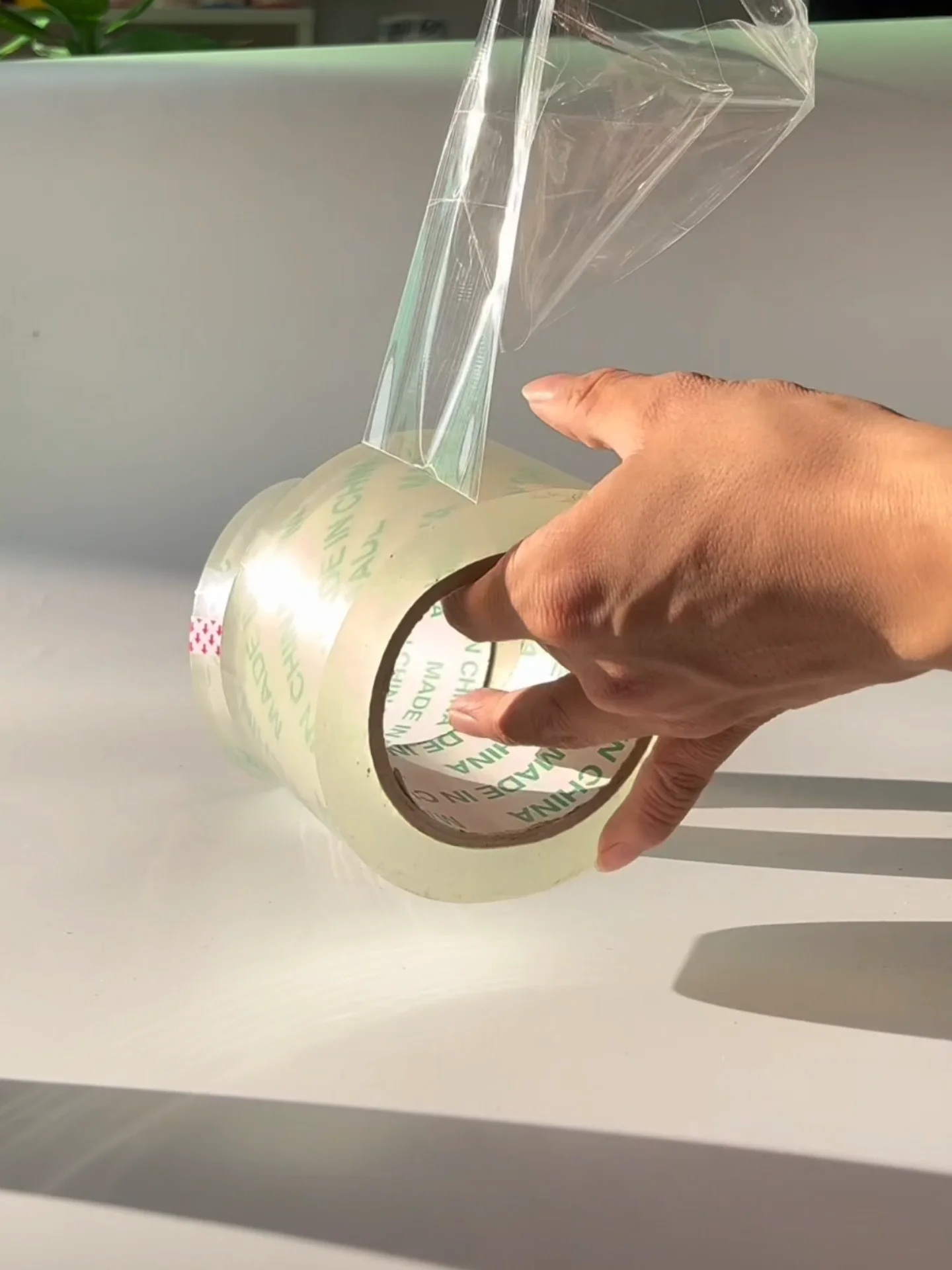 Clear Industrial Packing Plastic Bags Transparent Bopp Plastic Packing ...