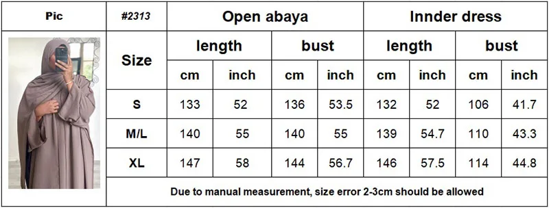 Three Piece Abaya Set With Hijab Free Belt Jazz Crepe High Quality New ...