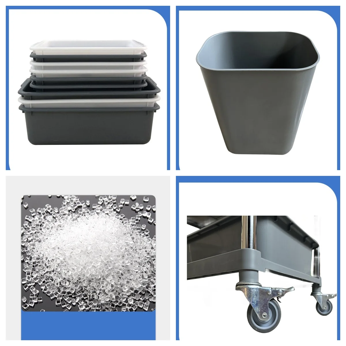Stainless Steel Service Trolley Kitchen Serving Trolley Food Grade ...