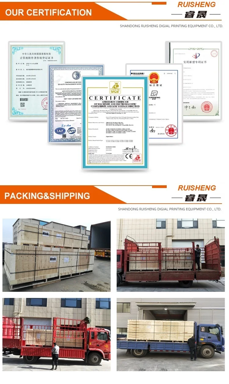 Large Format Digital Printer Corrugated Cardboard Carton Pizza Box ...