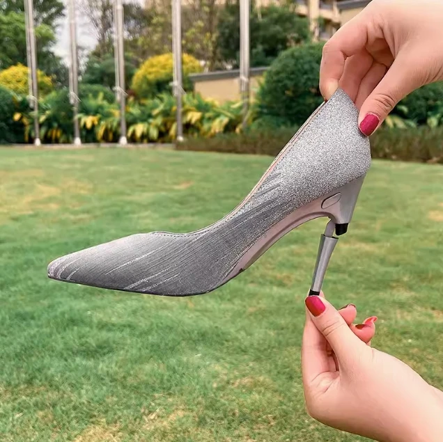 Women's Convertible Heels to Flat Shoes with Ankle Strap & Comfort