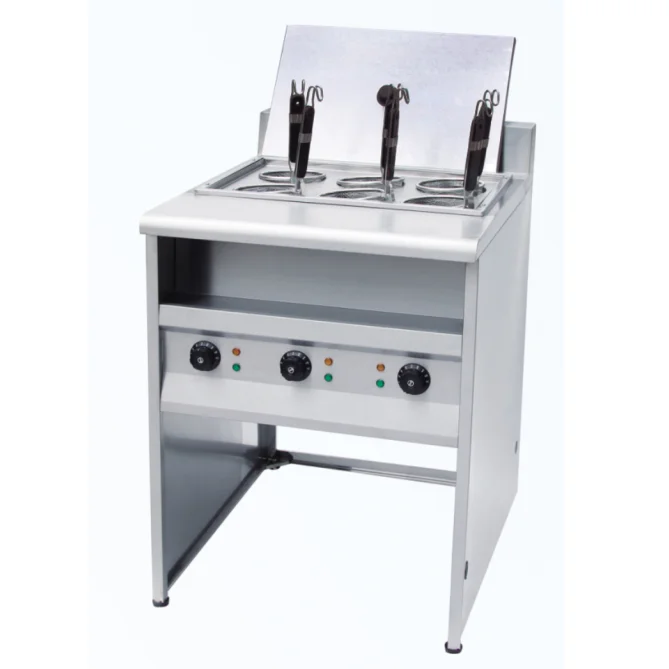 6 Holes Auto Lifting Commercial Induction Pasta Cooker For Restaurant Canteen Hotel - Buy ...