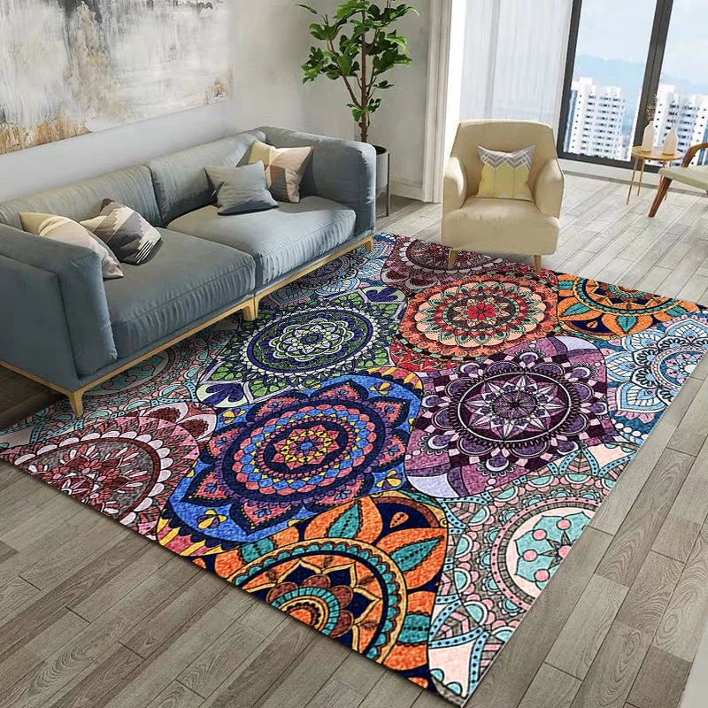 New Morocco Design Carpet Crystal Velvet Rugs Large Size Living Room ...