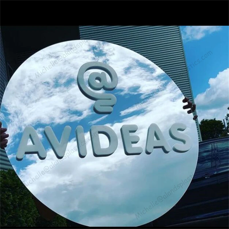 Reflective Mirror Finished Plastic Sheet - Flexible & Durable