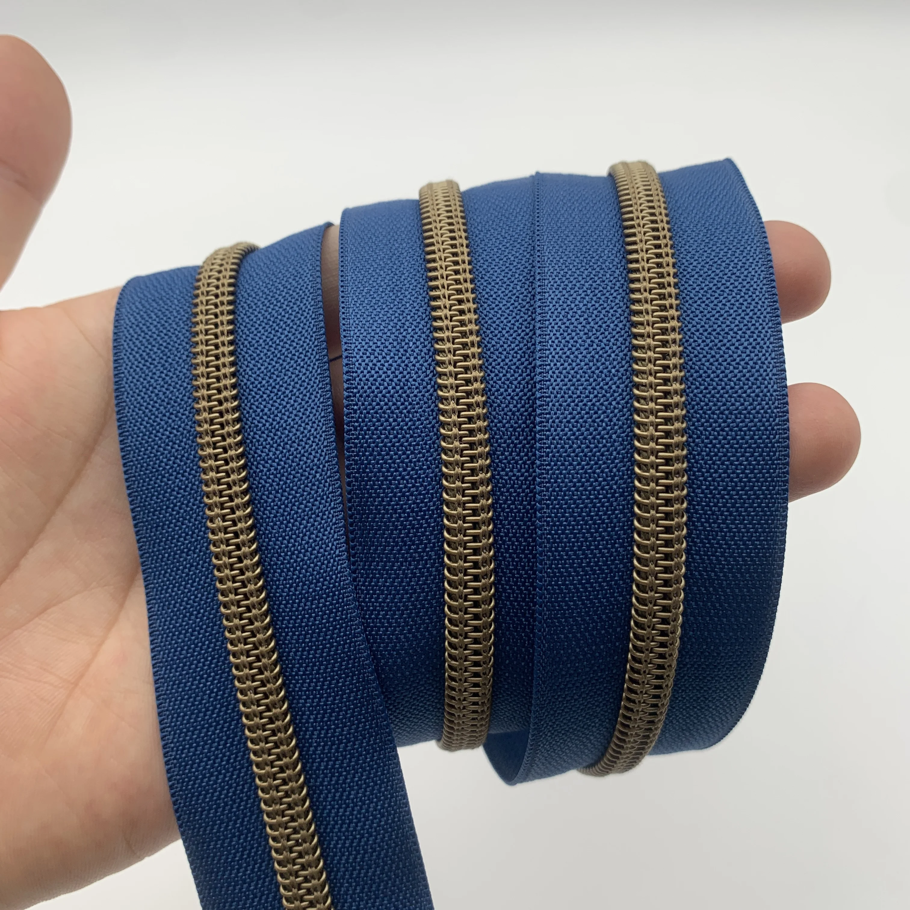 Hot Sale Nylon Zipper Manufacture Fancy #5 Open End Metal Zip Colorful ...