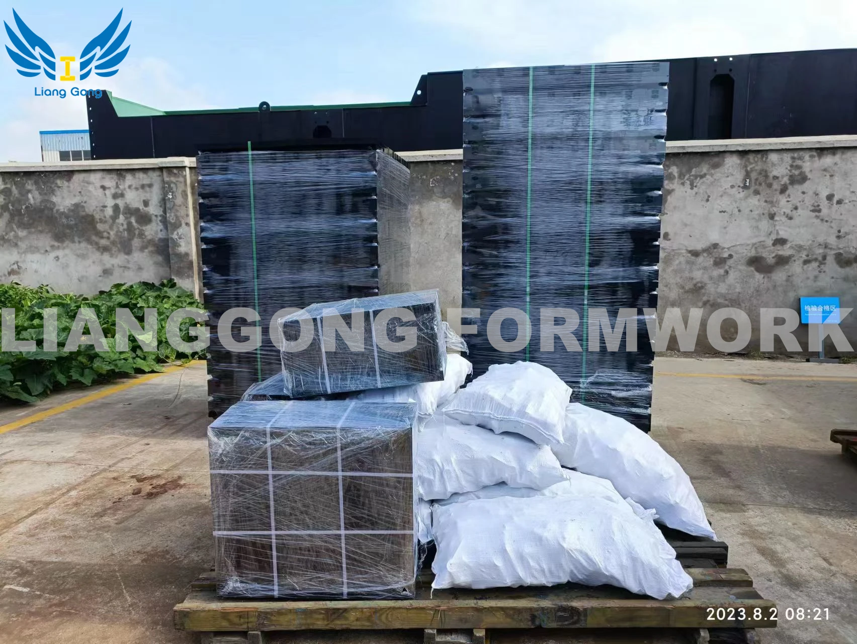 Modular Plastic Formwork Concrete Pouring Column Wall Slab Building ...