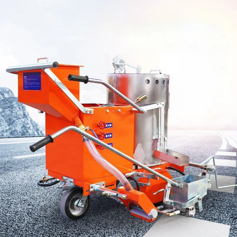 Factory Thermoplastic Road Marking Paint Machine Traffic Paint Line ...