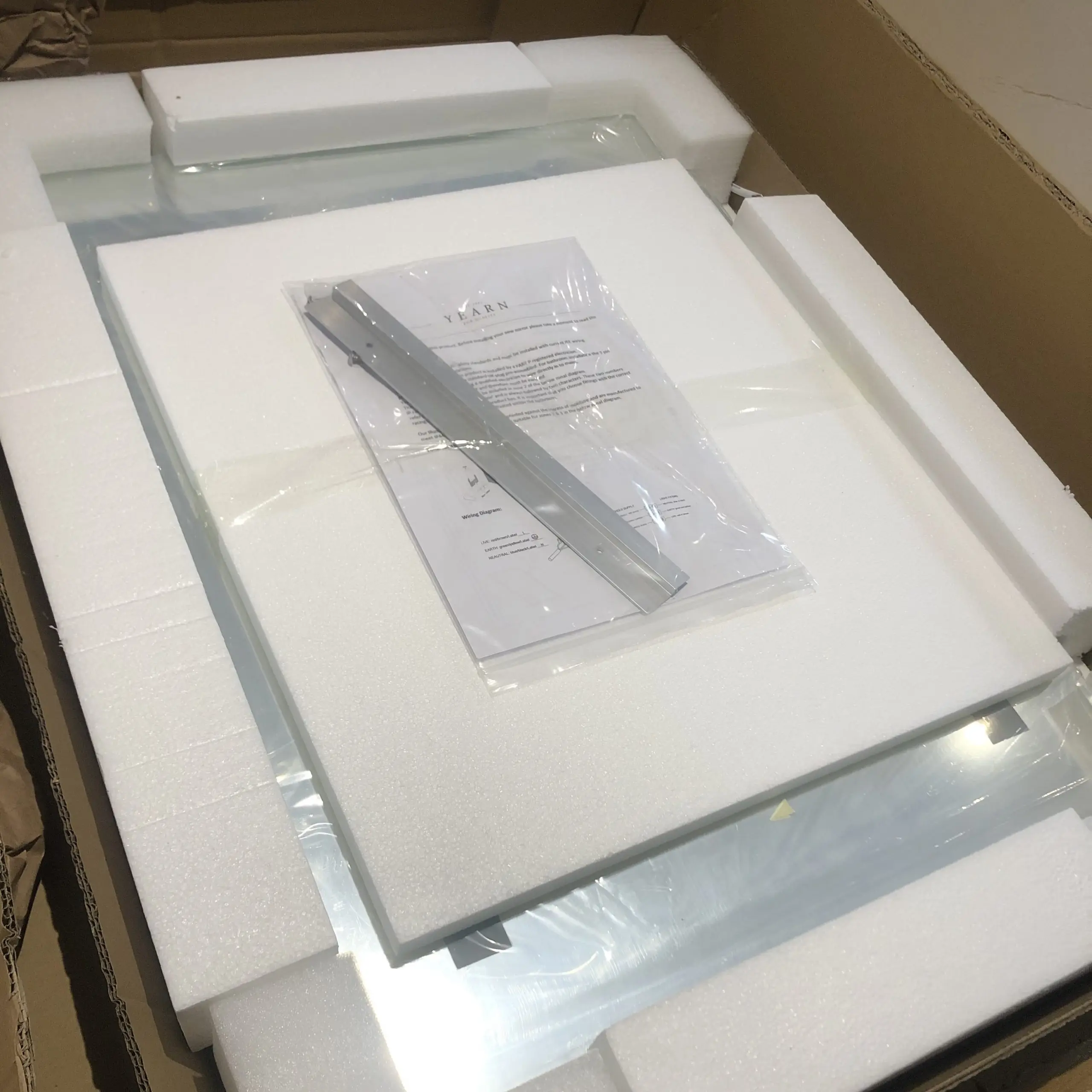 Decorative Wall Mirror Rectangle Infinity Mirror Bathroom Mirror With ...