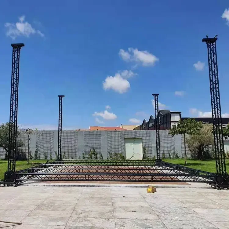 Truss Modular Lighting Quick Grid for Moving Heads in Black Trio ...