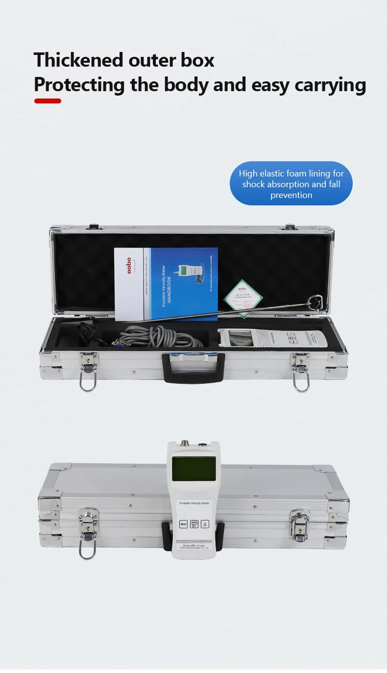 Open Channel Velocity Meter River Flow Meter Water Level Flow Sensor ...