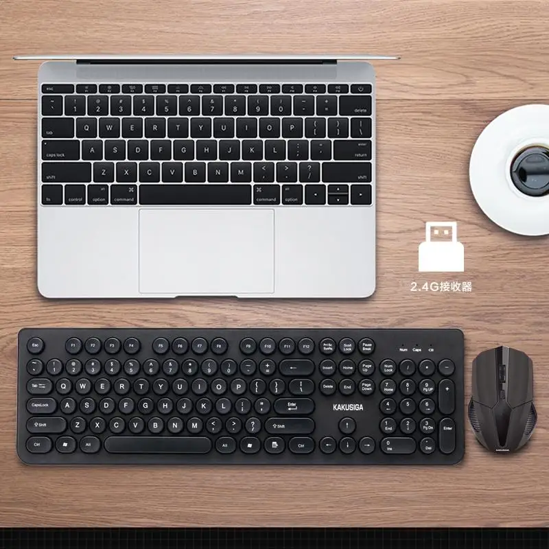 KAKUSIGA Comfortable Smart BT Gaming Keyboard Mouse Combos