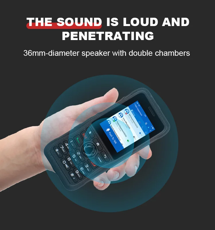 Network Walkie Talkie with an Unlimited Range of 5000 Kilometers, 4G ...