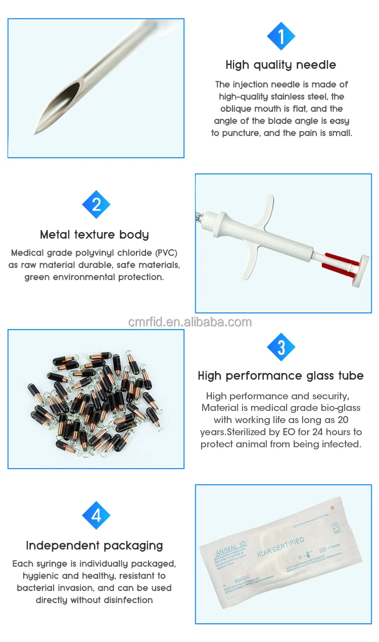 CMRFID Animal Microchip - Reliable Identification Solutions
